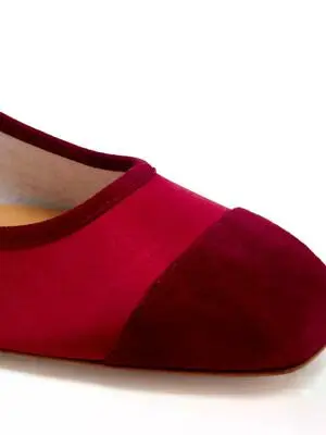 AeydĒ Uma Ballet Flats - Red