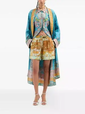 PIERRE-LOUIS MASCIA Paisley Floral Dressing Gown