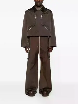 Rick Owens Zip Cropped Jacket