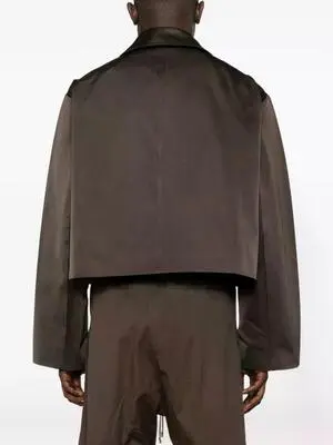 Rick Owens Zip Cropped Jacket