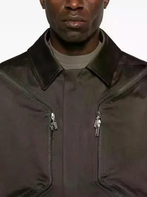 Rick Owens Zip Cropped Jacket