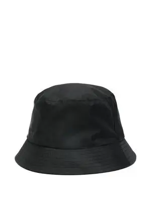 Iceberg Logo Bucket Hat - Black