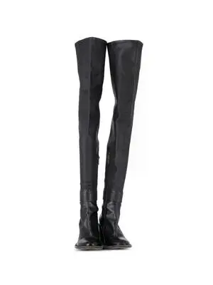 ANN DEMEULEMEESTER VINTAGE Block-heel Over-the-knee Boots