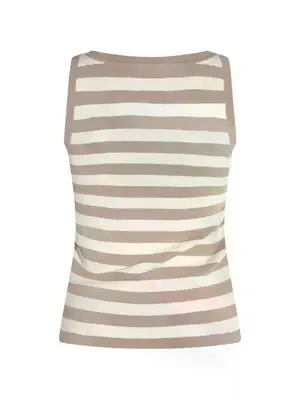 Max Mara Striped Top - Neutrals