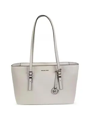Michael Kors Leather Tote Bag With Buckle Detail