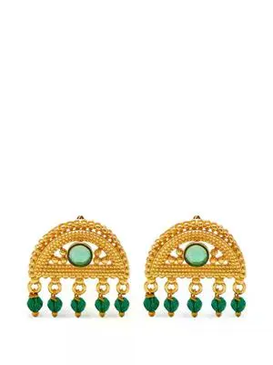 LYNYER Ravi Hemisphere Stud Earrings - Gold