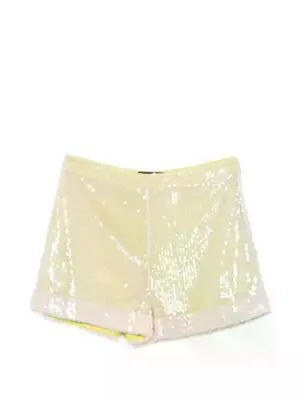 MVP WARDROBE Sequin Embellished Bermuda Shorts