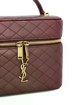 Saint Laurent Gaby Large Vanity Bag - Red
