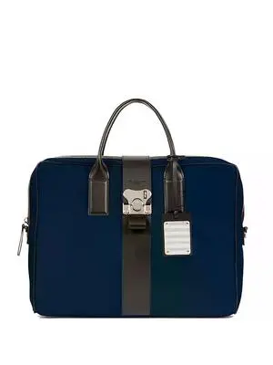 FPM MILANO Buckle Fastening Briefcase - Blue