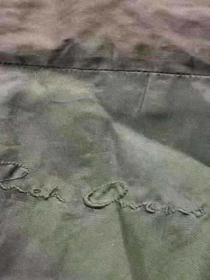 Rick Owens Eliel Cropped Leather Biker Jacket