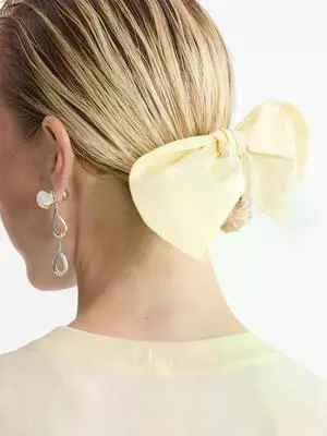 PATOU Bow Scrunchie - Yellow