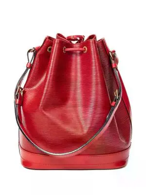 LOUIS VUITTON Gm Noé Bucket Bag - Red