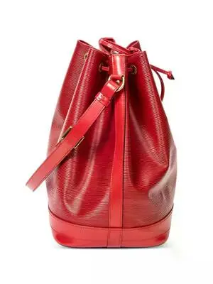 LOUIS VUITTON Gm Noé Bucket Bag - Red