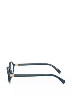 Miu Miu Oval Frame Eyeglasses