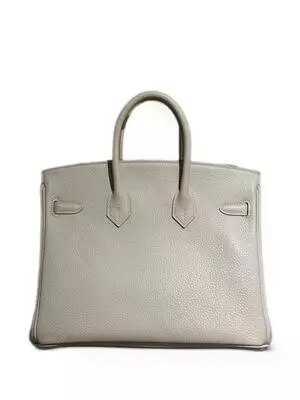 Hermès 2023 25 Birkin Tote - Grey