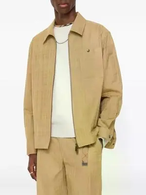 Burberry Check Zip Shirt Jacket