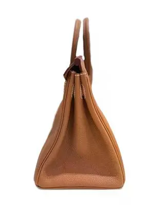 Hermès 2025 25 Birkin Leather Tote - Brown