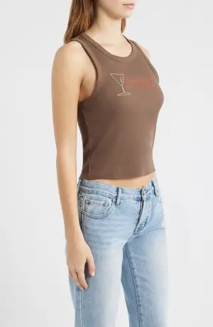 GOLDEN HOUR Manhattan Martini Graphic Tank