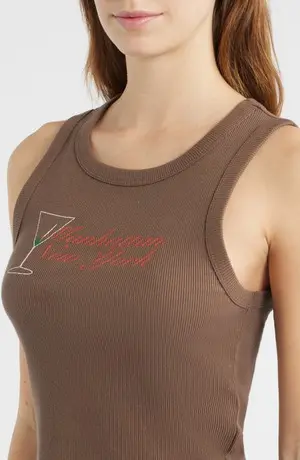 GOLDEN HOUR Manhattan Martini Graphic Tank