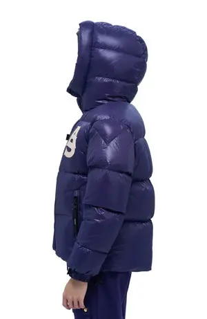 ALPHA STYLE Kudu Gen Double Hood Puffer Jacket 2.0 - Purple