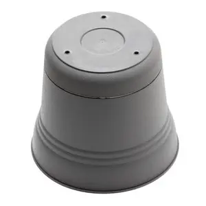 BLOEM 12 Inch Saturn Round Planter With Saucer Tray