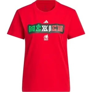 Adidas Mexico National Team Jersey Hook T-shirt - Red
