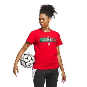 Adidas Mexico National Team Jersey Hook T-shirt - Red