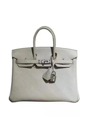 Hermès 2023 25 Birkin Tote - Grey