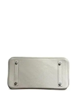 Hermès 2023 25 Birkin Tote - Grey