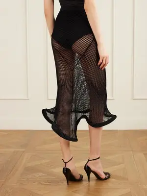 Givenchy Mesh Midi Skirt