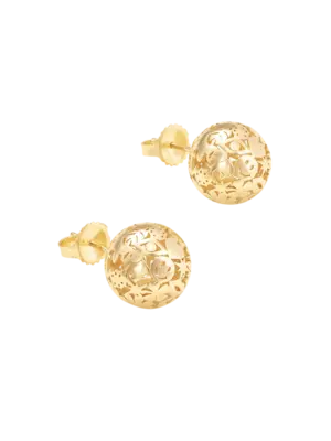SYDNEY EVAN Icon Wallpaper 14-karat Earrings - Gold