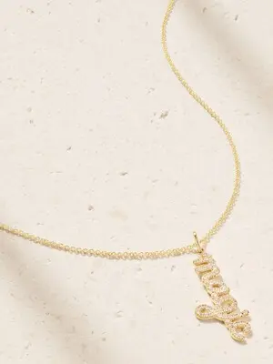 SYDNEY EVAN Magic 14-karat Diamond Necklace