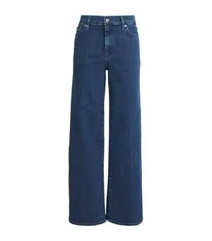 FRAME Le Slim Palazzo Bootcut Jeans