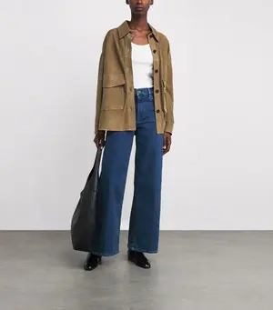 FRAME Le Slim Palazzo Bootcut Jeans