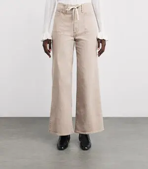 Paige Ari Bootcut Jeans - Beige