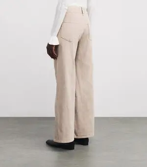Paige Ari Bootcut Jeans - Beige