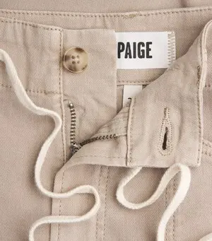 Paige Ari Bootcut Jeans - Beige