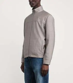 Canali Wool Reversible Jacket