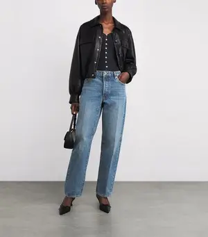 FRAME The Essential Straight Jeans