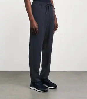 Canali Lyocell Drawstring Chinos