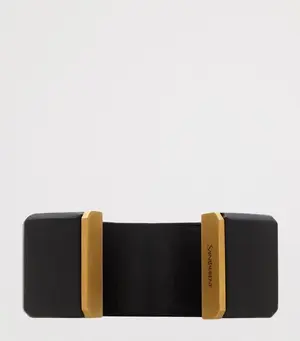 Saint Laurent Leather Cuff Bracelet