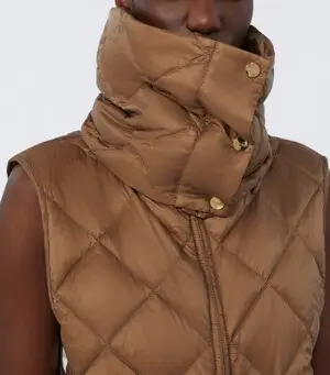 Max Mara Water-repellent Canvas Padded Collar