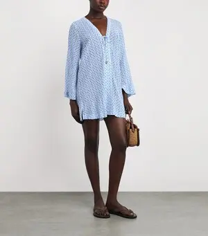 Heidi Klein Cotton-silk Tinos Kaftan