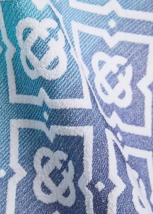 Casablanca Logo-monogrammed Woven Overshirt