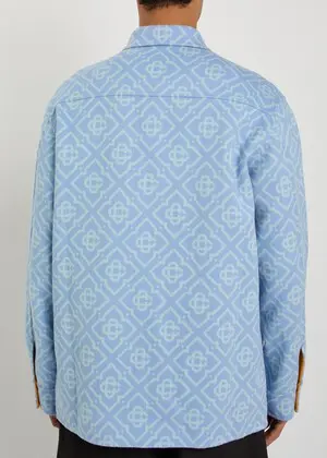 Casablanca Logo-monogrammed Wool Overshirt