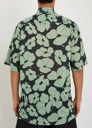 Dries Van Noten Corbino Floral Cotton Shirt