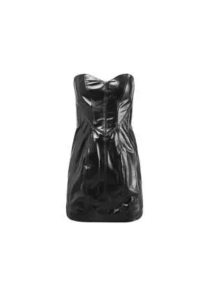FLEUR DU MAL Leather Heart Dress