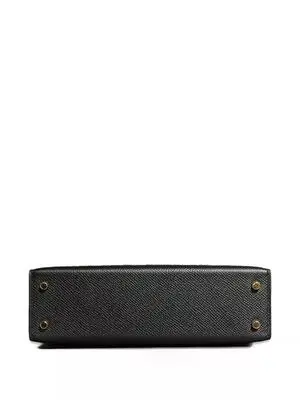 Hermès 20 Mini Kelly Sellier Tote Bag - Black