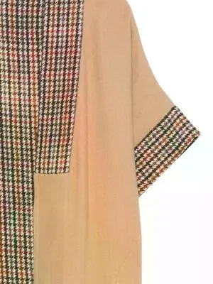 PIERRE-LOUIS MASCIA Houndstooth-panel Coat