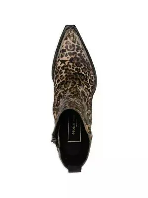 GOLDEN GOOSE Leopard-print Boots